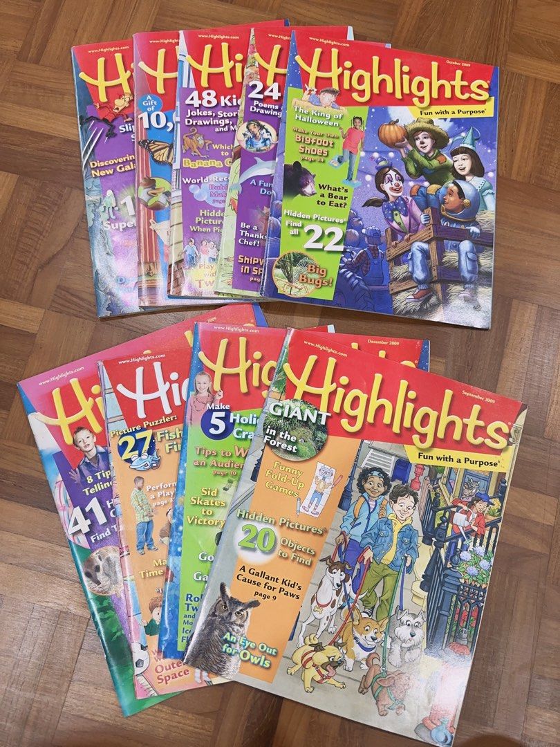 Highlights magazine -$1 each, Hobbies & Toys, Books & Magazines ...