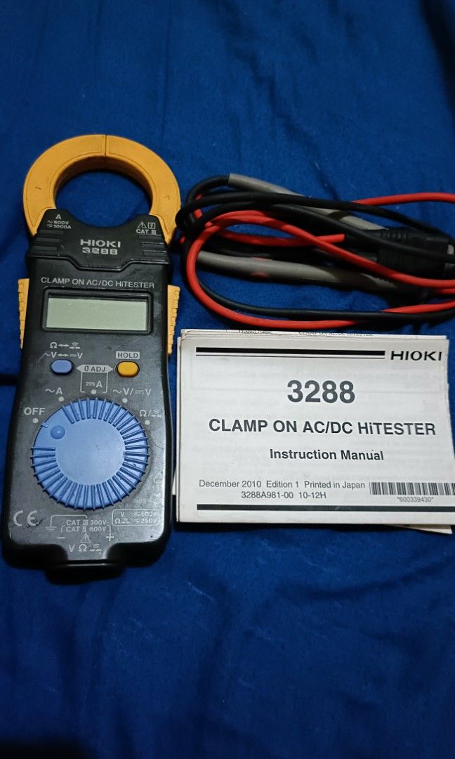 HIOKI CLAMP 3288 HI TESTER JAPAN, Commercial & Industrial, Construction ...