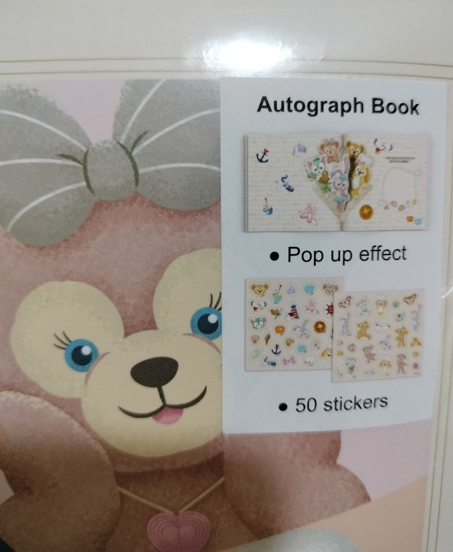 HKDL Duffy and Friends Autograph Book, Hobbies & Toys, Stationery ...