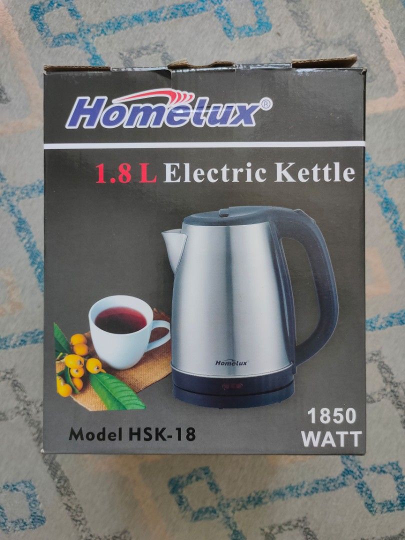 Homelux Electric Kettle, TV & Home Appliances, Kitchen Appliances, Kettles & Airpots on Carousell