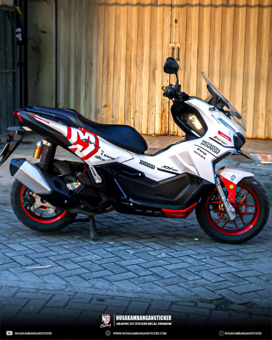 Adv 160 decal, Motorcycles, Motorcycle Accessories on Carousell