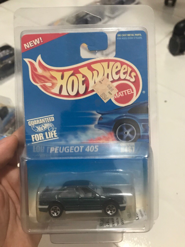 Hot Wheels Vintage Peugeot 405, Hobbies & Toys, Toys & Games on Carousell