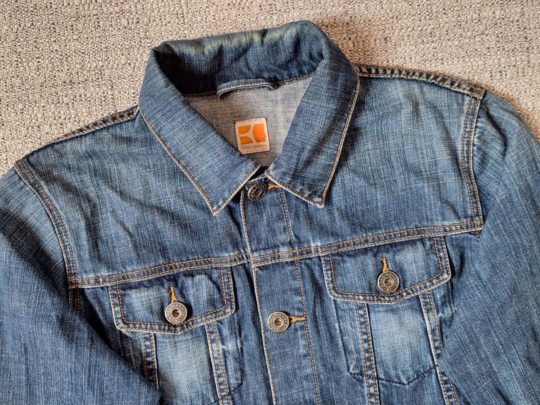 HUGO BOSS / Denim Jacket, Men's Fashion, Coats, Jackets and Outerwear ...