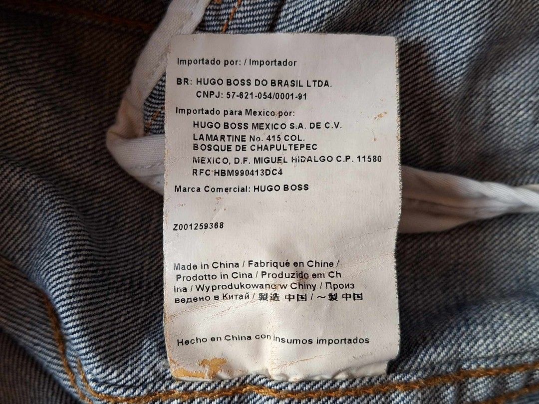 Hugo Boss Denim Jacket, Men's Fashion, Coats, Jackets and Outerwear on ...