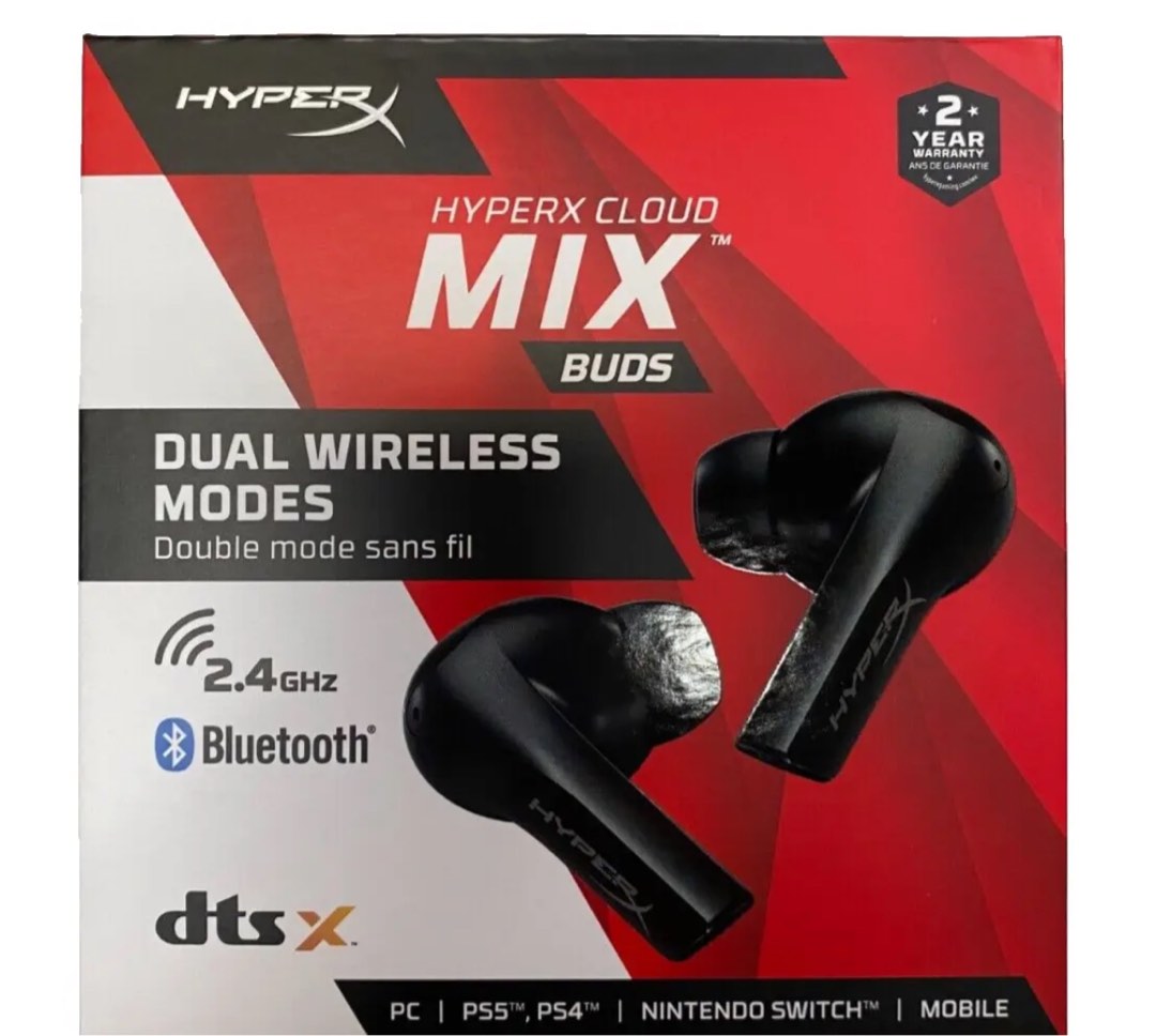 HyperX cloud mix buds, Audio, Headphones & Headsets on Carousell