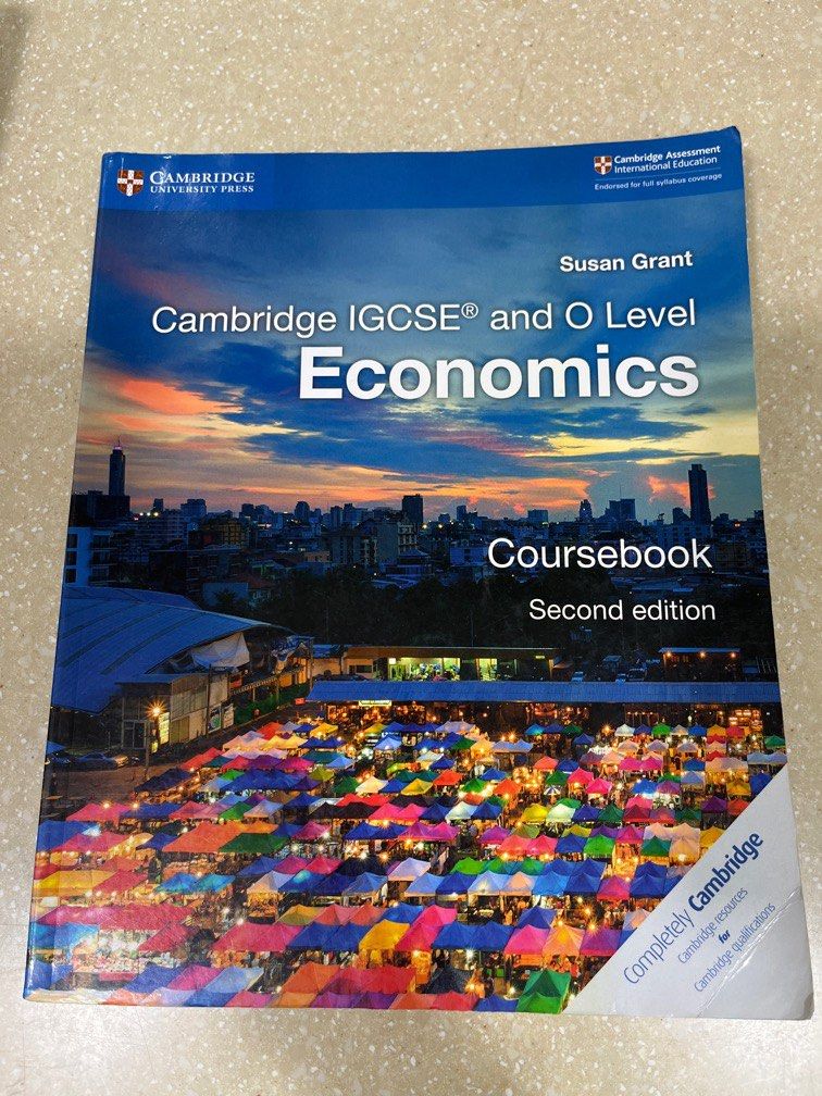 Igcse Economics Coursebook Hobbies And Toys Books And Magazines Textbooks On Carousell