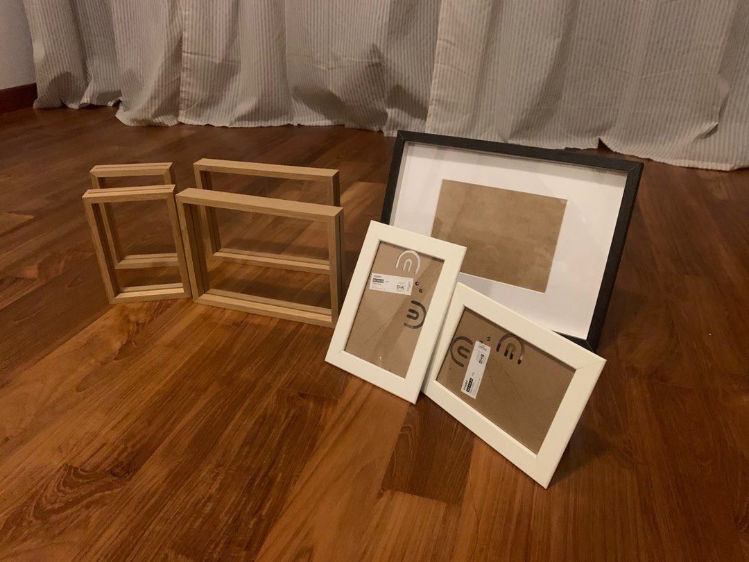 IKEA / Muji photo frames, Furniture & Home Living, Home Decor, Frames ...