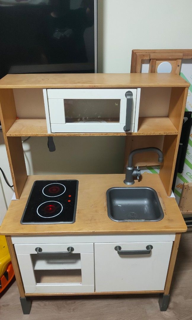 Ikea kitchen set Play kitchen, birch, 72x40x109 cm, Hobbies & Toys ...