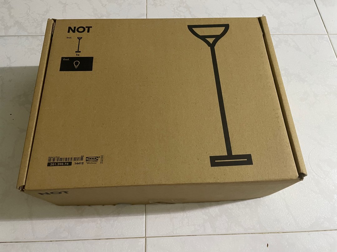 BN Ikea NOT Stading Lamp, Furniture & Home Living, Lighting & Fans ...