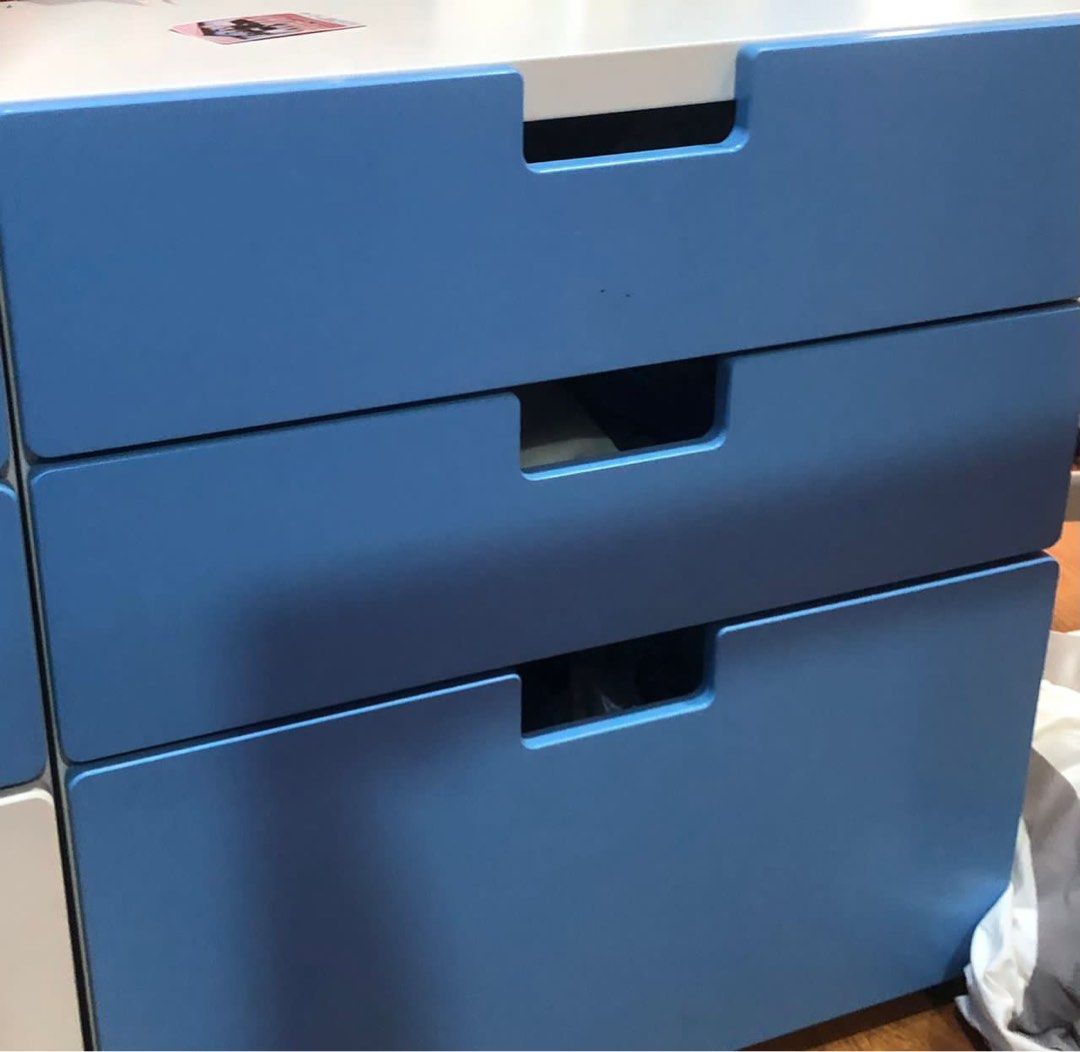 IKEA ORIGINAL BLUE STUVA COMBINATION MODERN WARDROBE, Babies & Kids ...