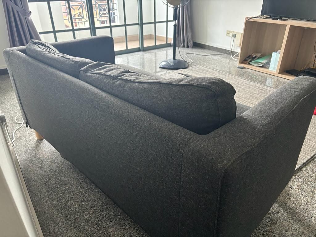 IKEA parup two seater sofa, Furniture & Home Living, Furniture, Sofas ...