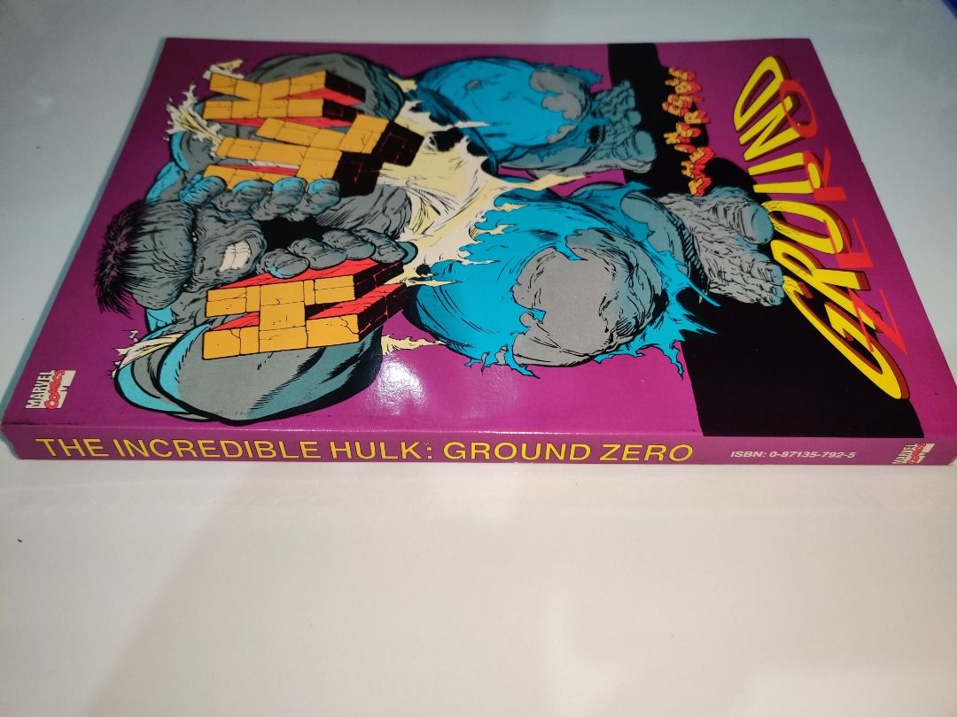 Incredible Hulk Ground Zero, Hobbies & Toys, Books & Magazines, Comics ...