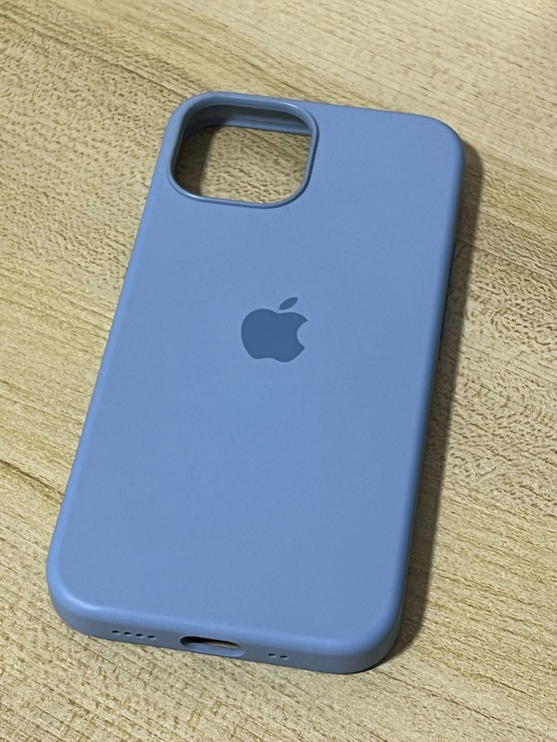 iPhone 13 mini Silicone Case with MagSafe - Blue Fog ORIGINAL, Mobile ...