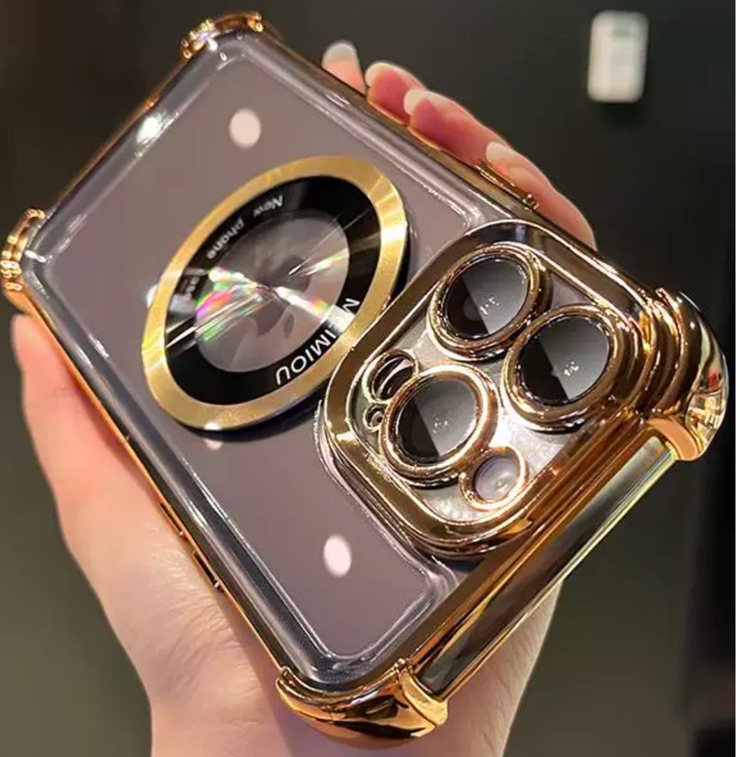 iphone 15 pro case (gold color), Mobile Phones & Gadgets, Mobile ...