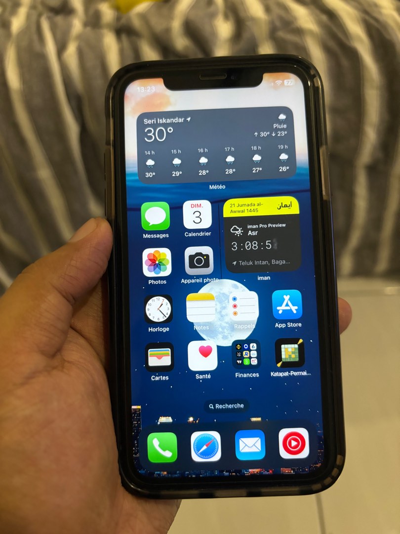 iPhone XR convert iPhone 12 case 128GB + Apple CarPlay JVC Kenwood ...