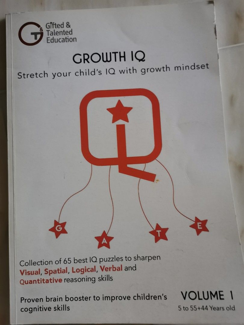 IQ growth (GEP Test prepare), Hobbies & Toys, Books & Magazines ...