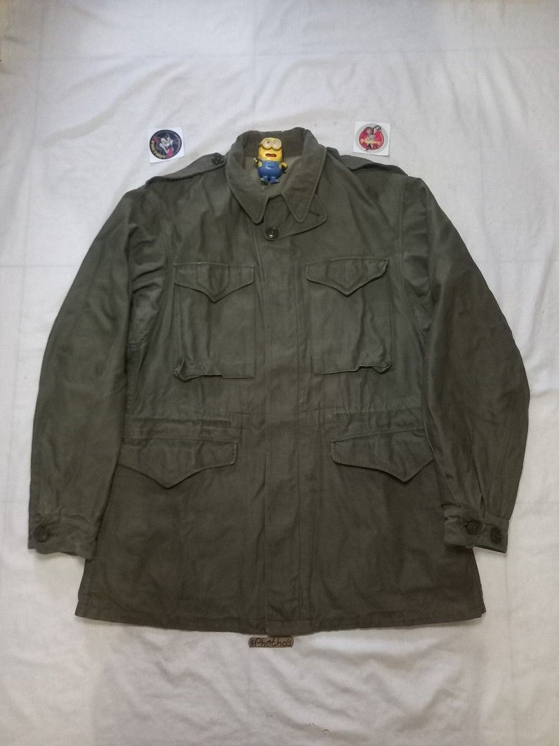 Jaket tentara m65 field Army Jacket m43 alpha industries original green ...