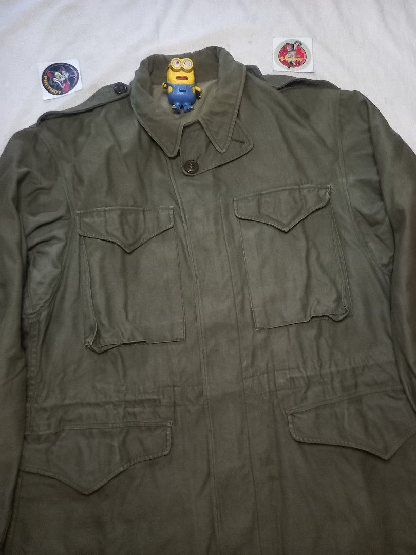 Jaket tentara m65 field Army Jacket m43 alpha industries original green ...