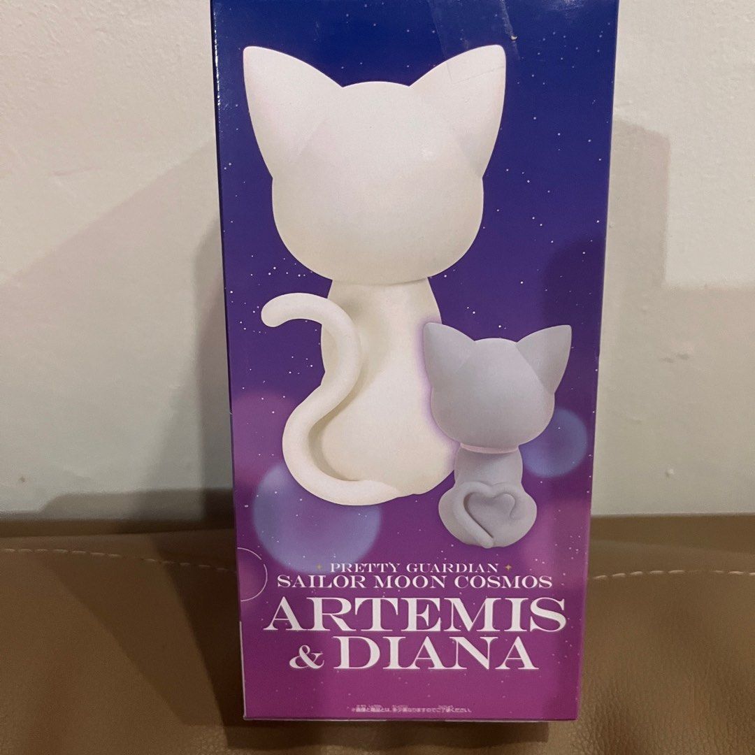 JAPAN Sailor Moon Cosmos the Movie: SOFVIMATES Artemis & Diana Cat ...