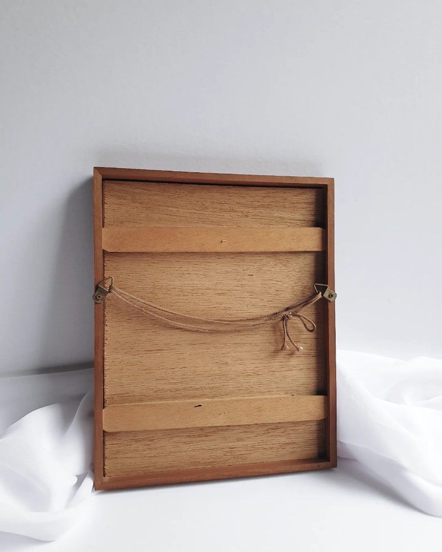 Japanese,Wooden Frame,old post card, Furniture & Home Living, Home ...