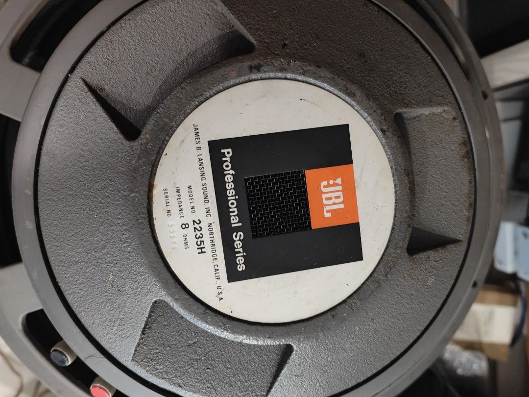 JBL 2235H (15")speaker recond, Audio, Soundbars, Speakers & Amplifiers ...