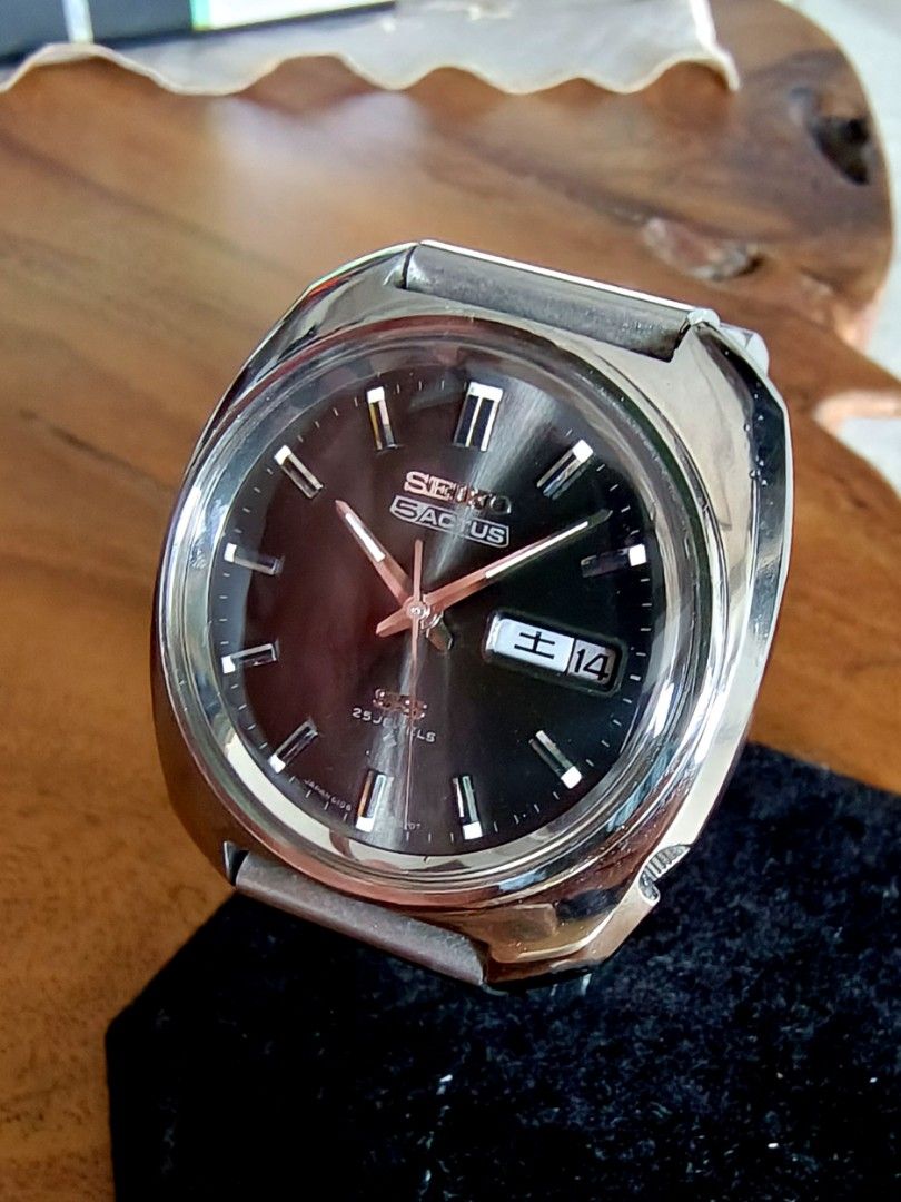 JDM Vintage Seiko 5 Actus SS 6016-8470 Automatic Watch, Luxury, Watches ...