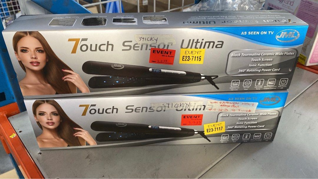 Jml Touch Sensor Ultima Hair Iron Beauty And Personal Care Hair On Carousell