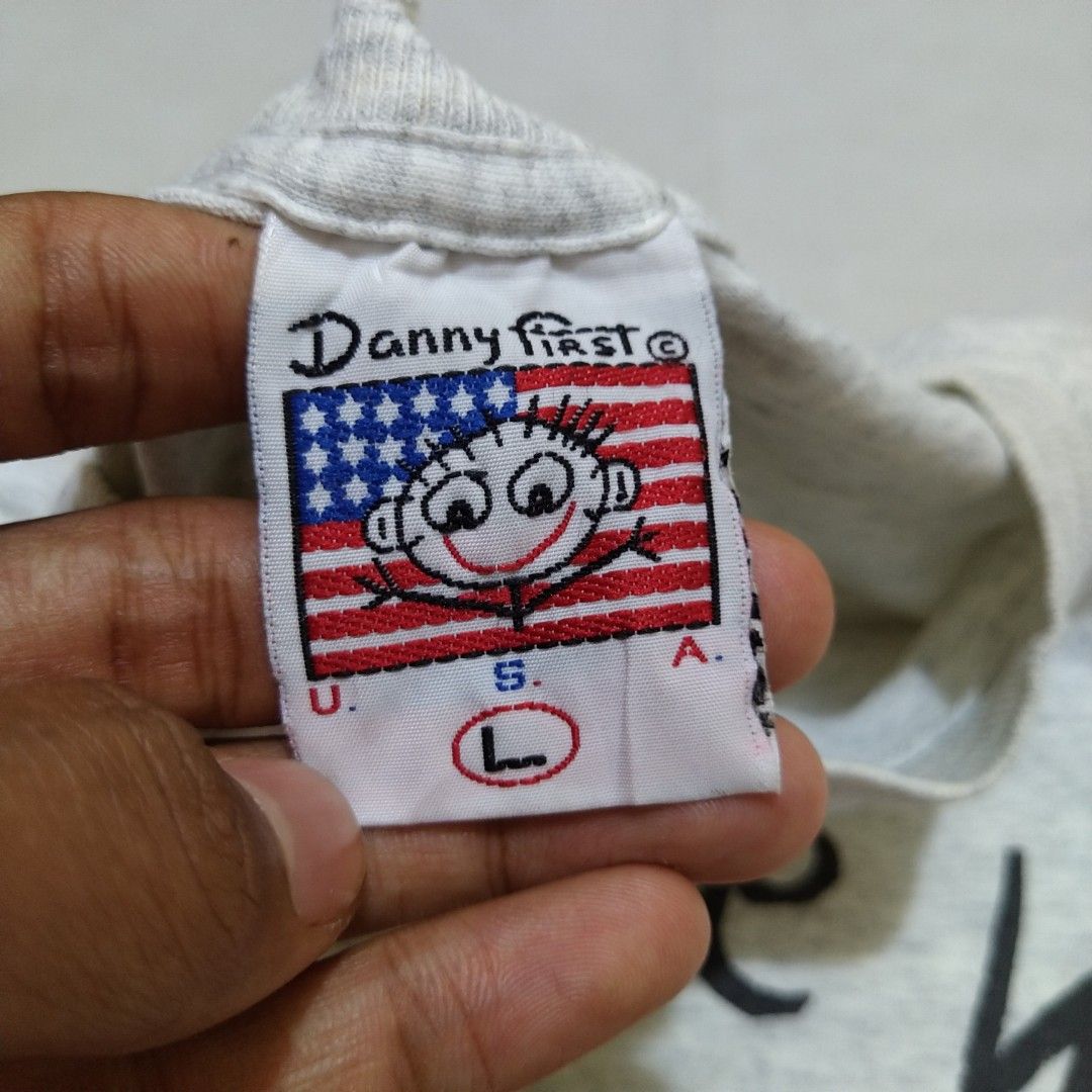 Kaos vintage Danny first USA Hawaii second bekas original branded ...