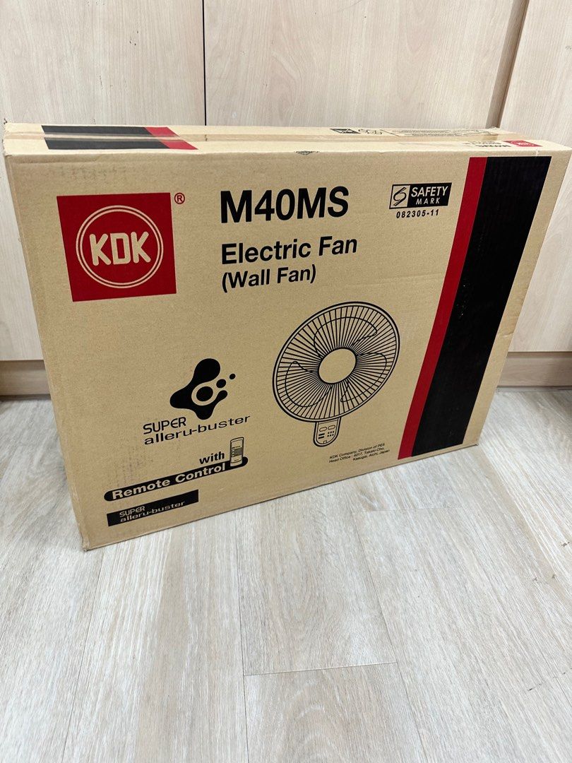KDK Wall Fan (m40ms), Furniture & Home Living, Lighting & Fans, Fans on ...