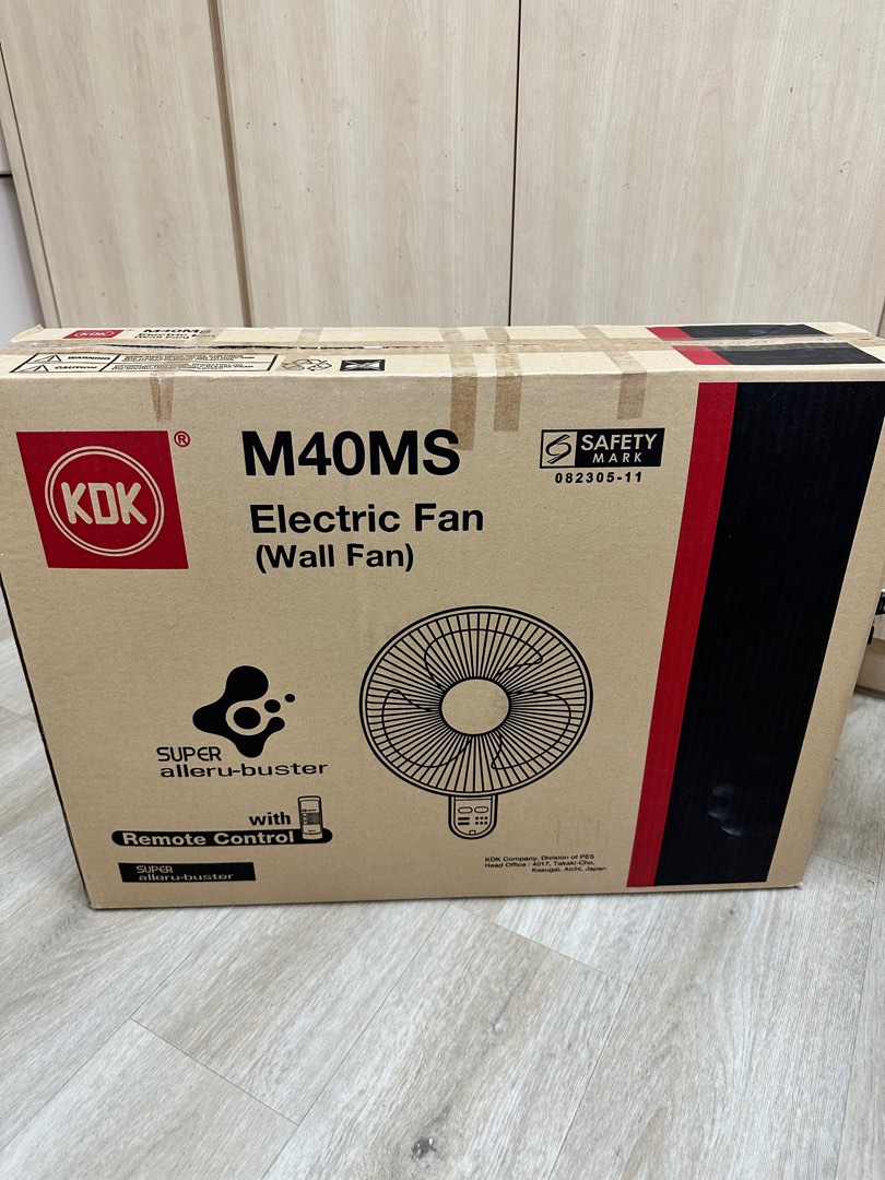 KDK Wall Fan (m40ms), Furniture & Home Living, Lighting & Fans, Fans on ...