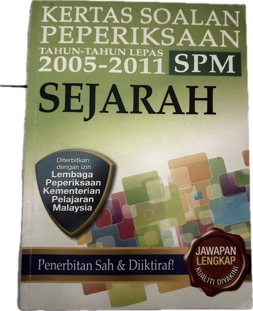 Kertas Soalan SPM Tahun Lepas 2005-2011, Hobbies & Toys, Books ... Kertas Soalan SPM Tahun Lepas 2005-2011, Hobbies & Toys, Books ...