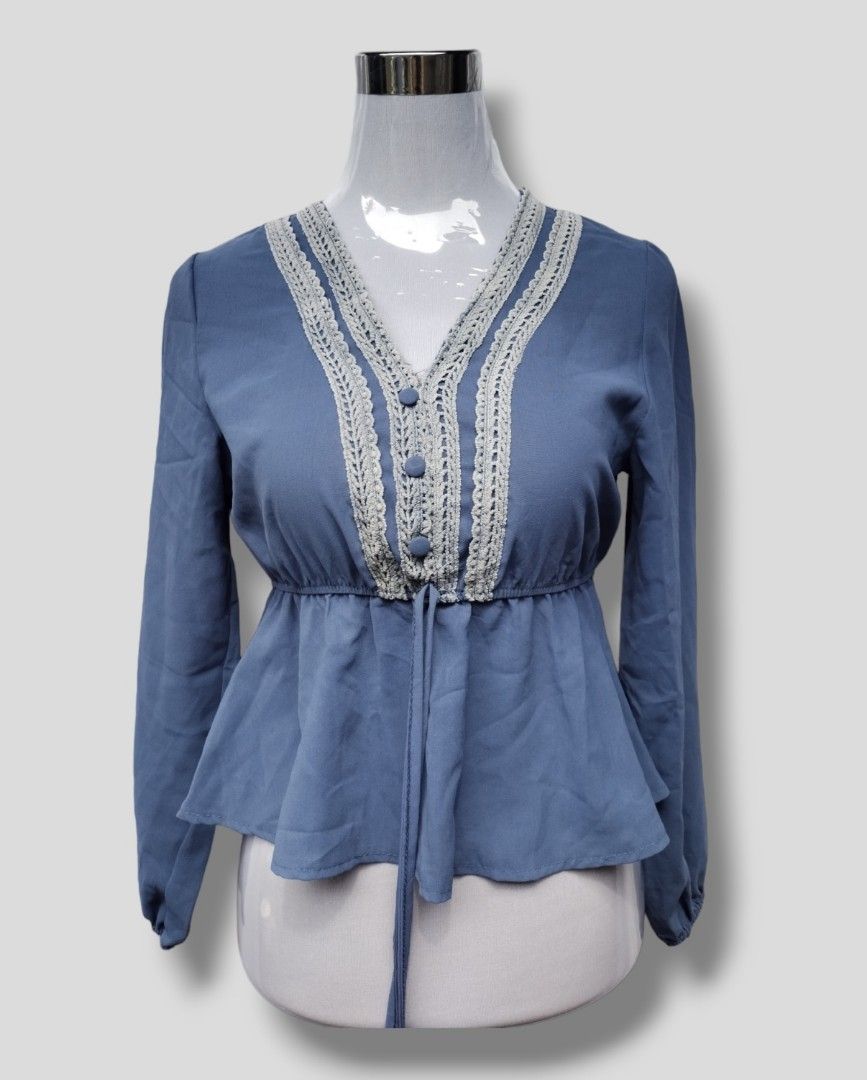 korean top, Women's Fashion, Tops, Longsleeves on Carousell