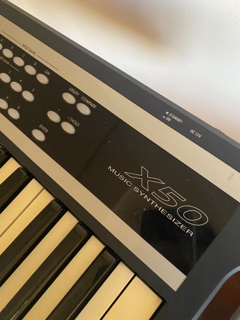 Korg X50 61-Key Music Synthesizer Keyboard, Hobbies & Toys, Music & Media, Musical Instruments ...