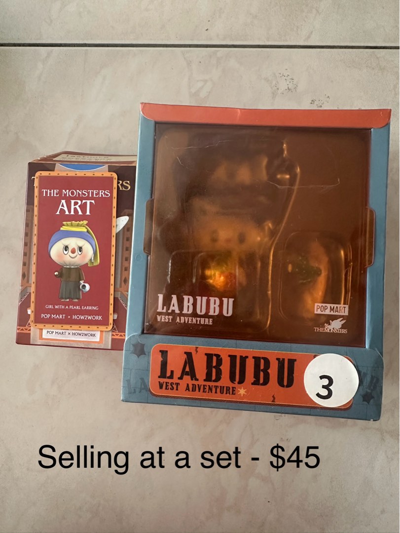 Labubu West Adventure Blister, Hobbies & Toys, Toys & Games on Carousell
