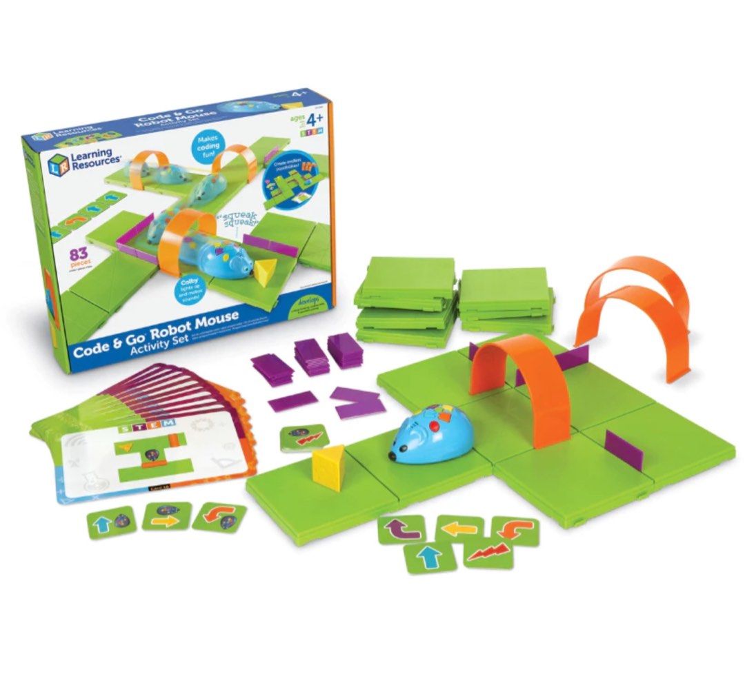 Learning Resources Code & Go Robot Mouse activity set, Hobbies & Toys ...