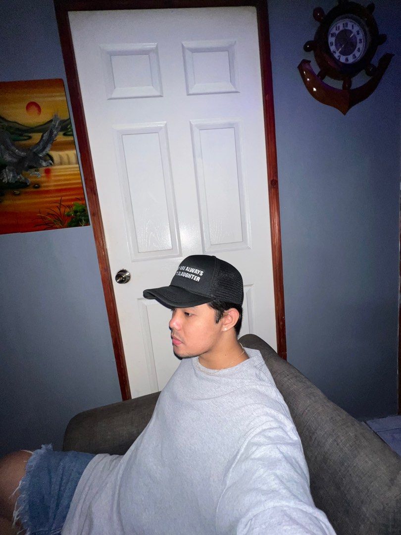 Led to Slaughter Trucker Hat, Men's Fashion, Watches & Accessories ...