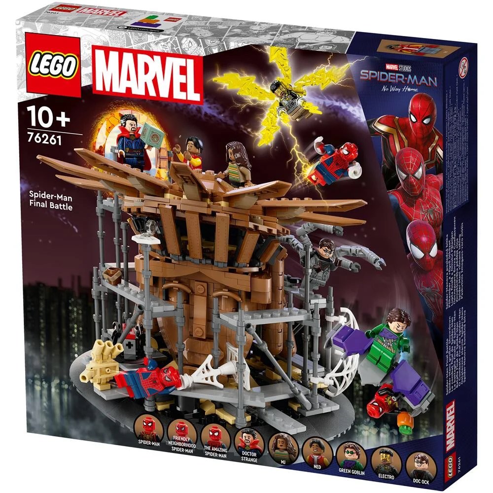 LEGO 76261 Spiderman no way home final battle set marvel, Hobbies ...