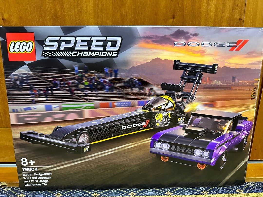 Lego Speed Champions Dodge (8+), Hobbies & Toys, Toys & Games on Carousell