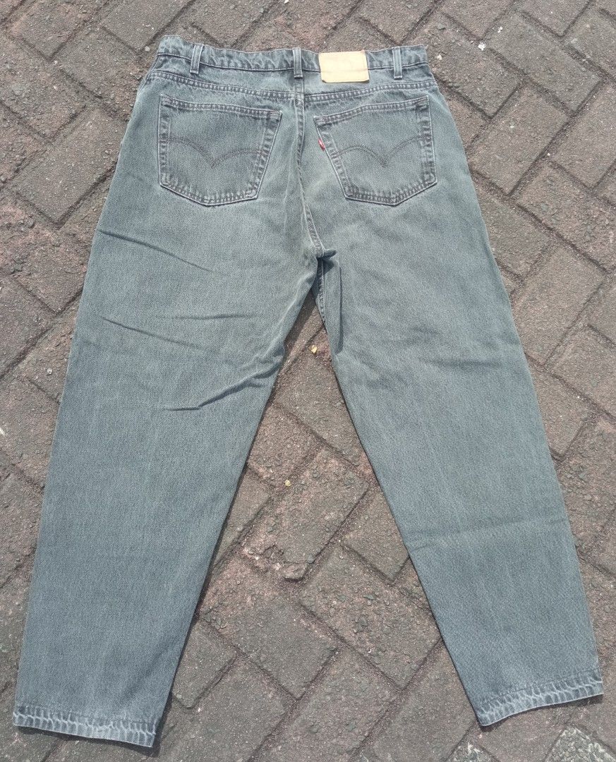 LEVI'S 550 RED TAB ACID WASH JEANS, Men's Fashion, Bottoms, Jeans on ...