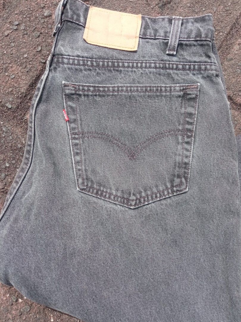 LEVI'S 550 RED TAB ACID WASH JEANS, Men's Fashion, Bottoms, Jeans on ...