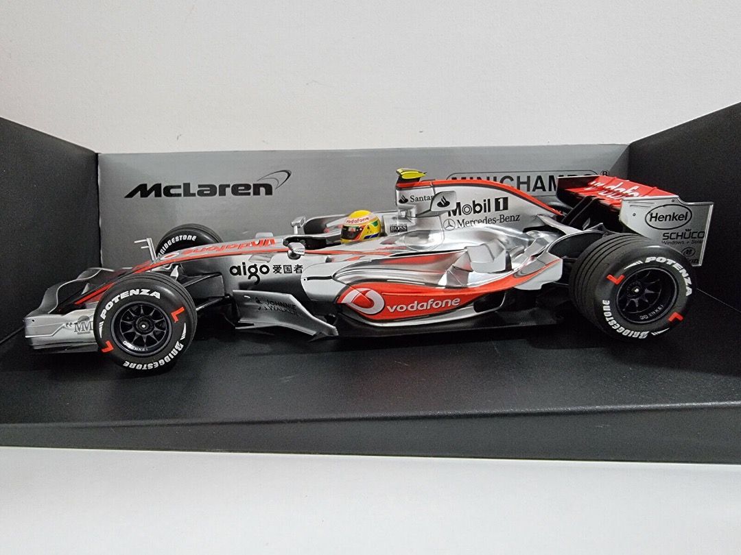 Lewis Hamilton 1st World Champion McLaren Mercedes 1/18th F1 Car ...