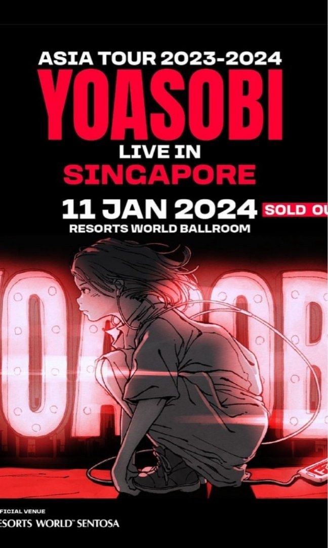 LF YOASOBI CAT4 TICKETS TWO SEAT SIDE BY SIDE, Tickets & Vouchers ...