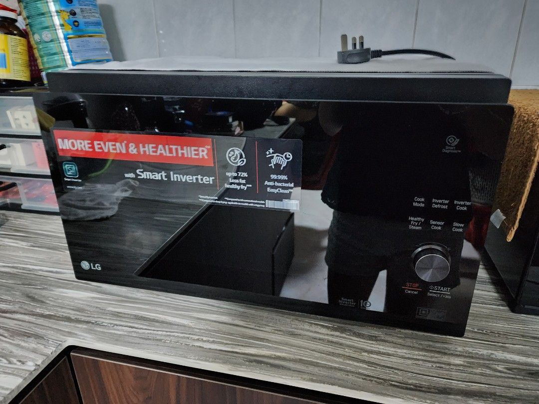 LG smart inverter microwave oven, TV & Home Appliances, Kitchen ...