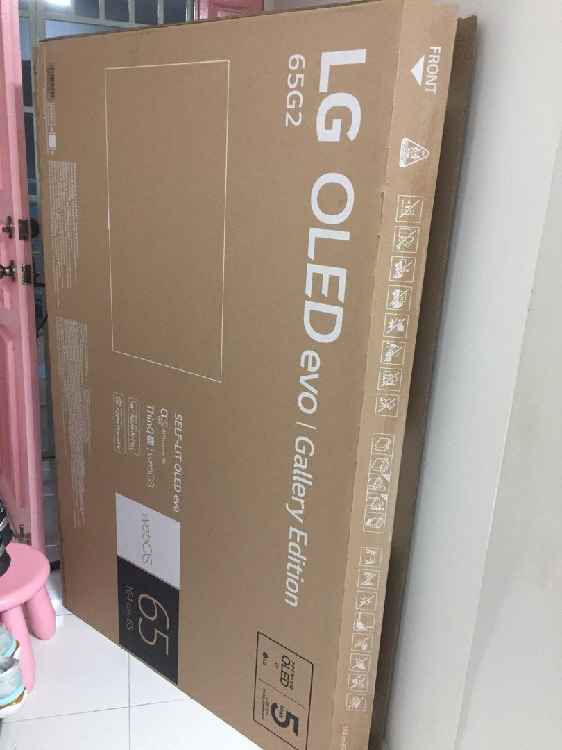 LG TV Box (OLED EVO G2 65 inches ), TV & Home Appliances, TV ...