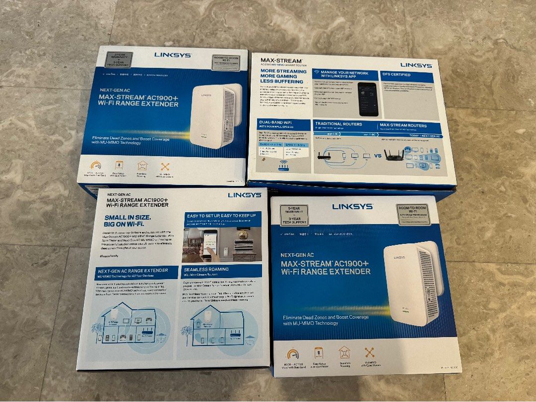Linksys Router and Extenders, Computers & Tech, Parts & Accessories ...