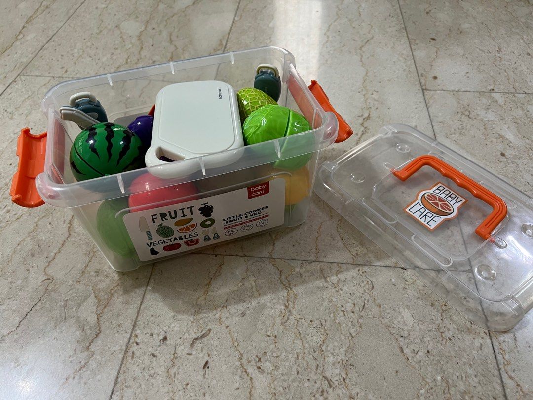 Little cooker fruit and veg cutting toy, Hobbies & Toys, Toys & Games ...