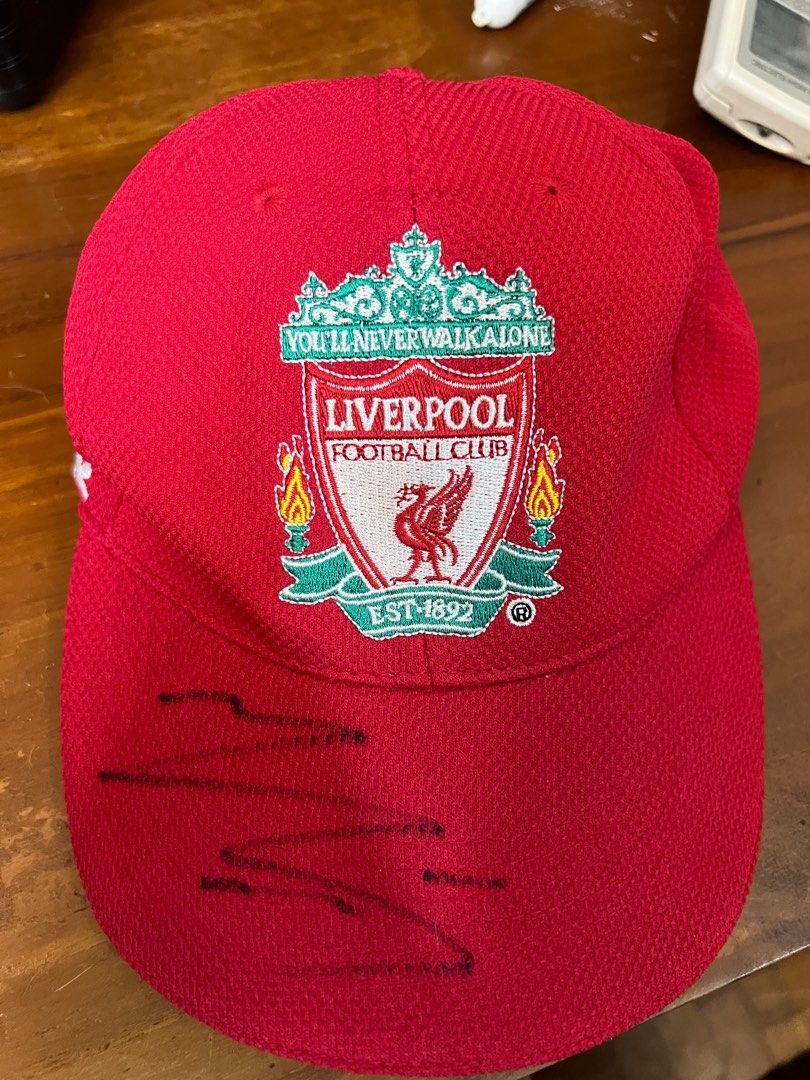 Liverpool FC cap signed by Mo Salah, Men's Fashion, Watches ...