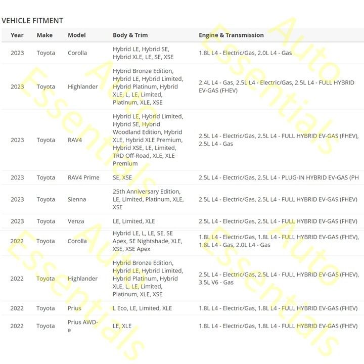 (Local SG Stock) Original Toyota 87139-58010 Charcoal Cabin Air Aircon ...