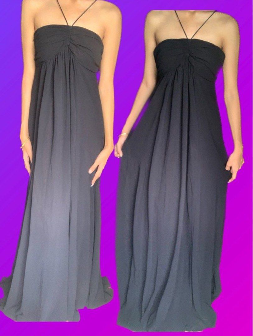 Long Backless Dress Long Black Dresszara Dresspre Debut Dress Womens Fashion Dresses