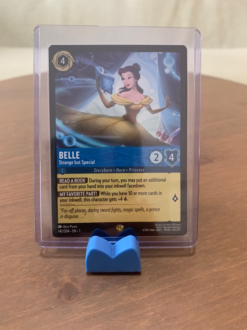 Lorcana Chapter 1: Belle - Strange But Special, Hobbies & Toys, Toys ...